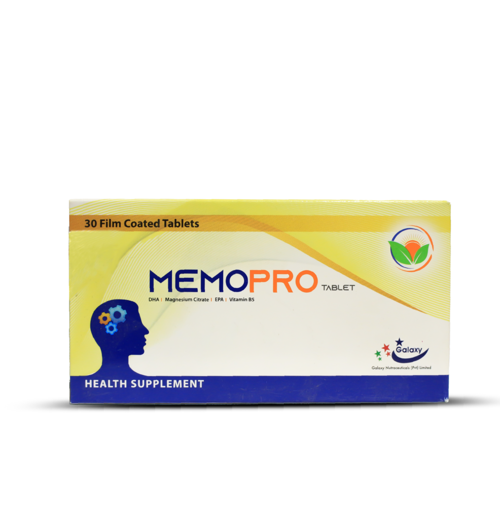 Memopro Tablets - Galaxy Pharma